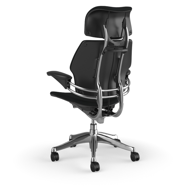 Humanscale Freedom Headrest Chair Polished Frame & Base