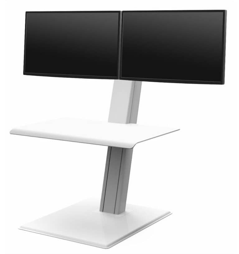Humanscale Quickstand Eco Dual Monitor White
