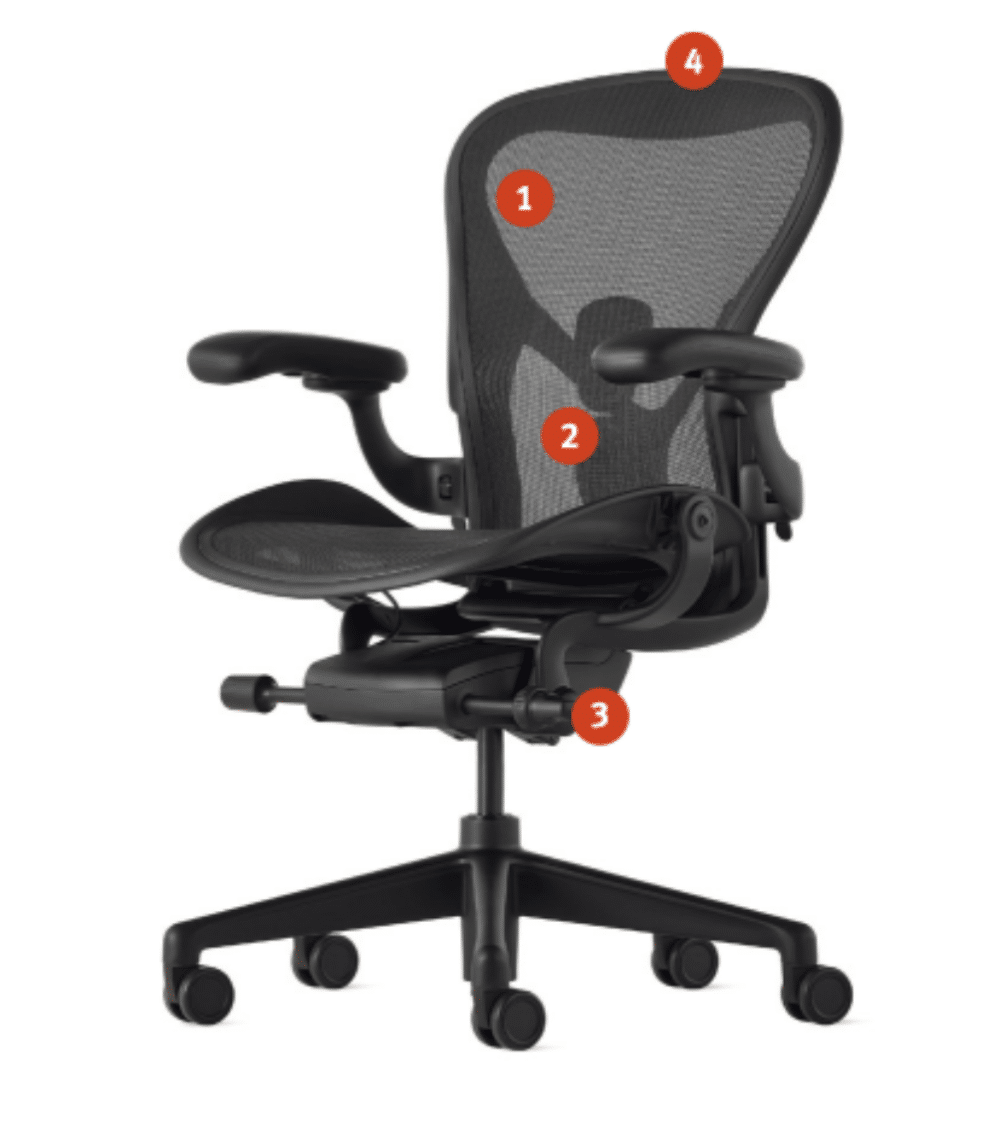 Herman Miller Aeron Graphite Edition - Size A (Small)