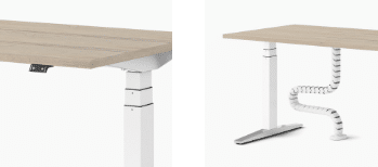 Herman Miller Ratio Electric Adjustable Desk | Office Chairs UK