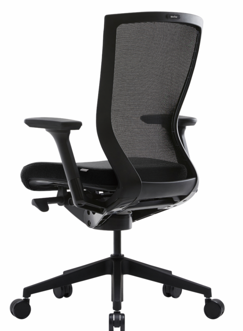 Techo Sidiz T50 Mesh Back Office Chair Black - Office Chairs UK