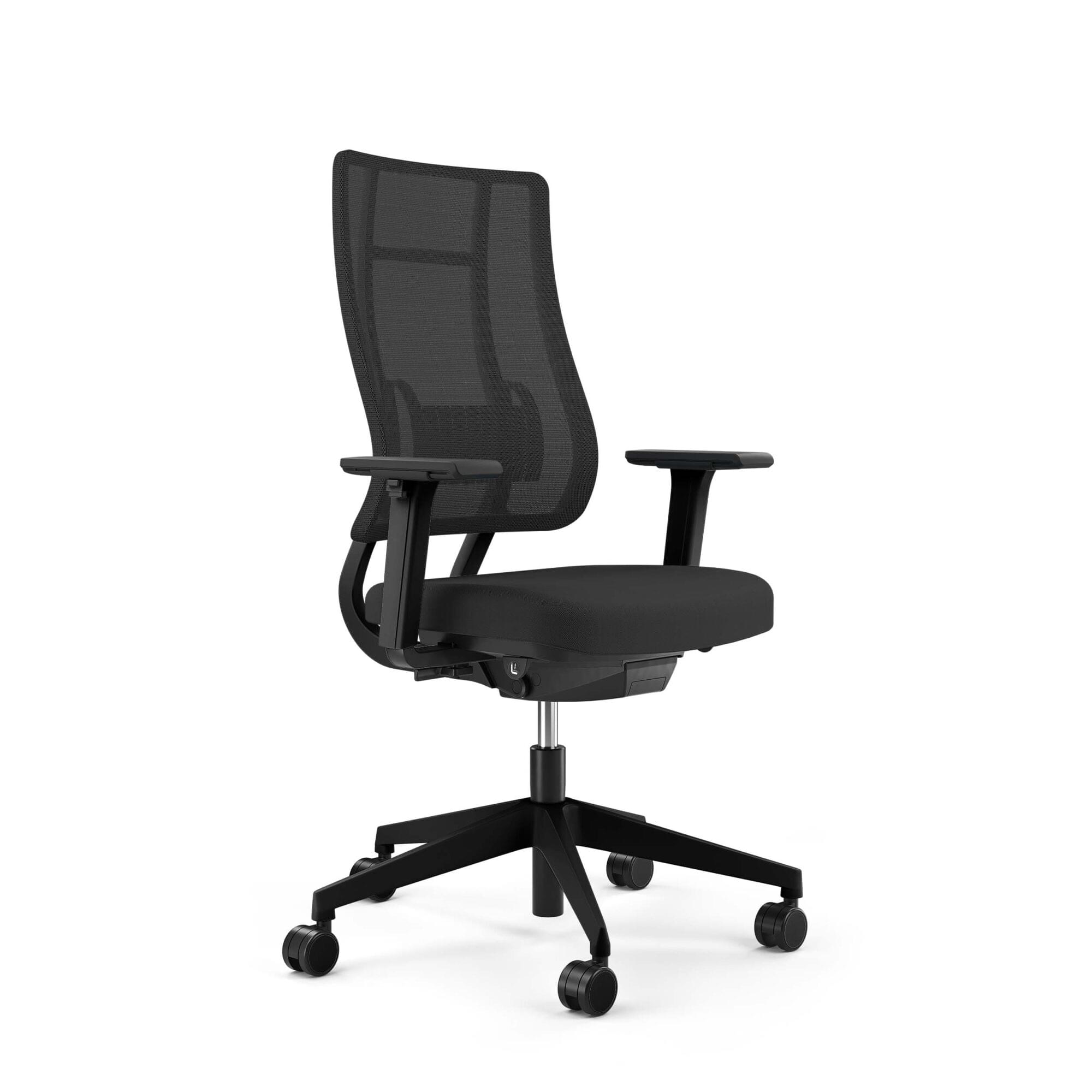Viasit Newback Office Chair Black Frame