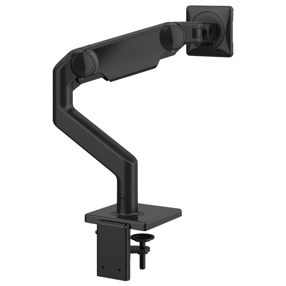 Humanscale M10 Monitor Arm with Black Trim Clamp Mount