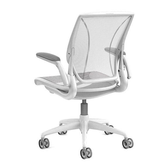 Humanscale Diffrient World Chair White - Office Chairs UK