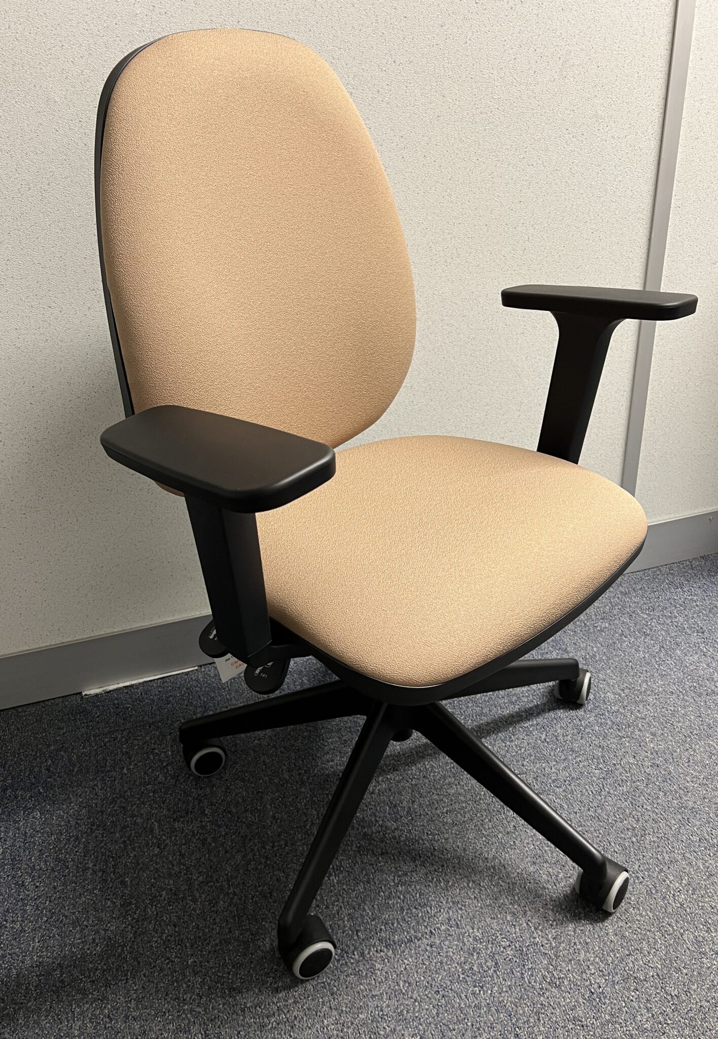 Torasen Saturn Home Office Chair, Camel Fabric - Office Chairs UK
